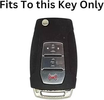 Mahindra Old Flip Key Luxury Metal Alloy Leather Keycase with Holder ...