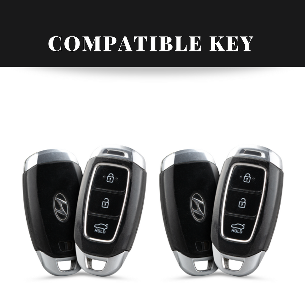 Hyundai Verna 3 Button Key Exclusive Gen Z Metal Alloy Keycase – Kaarr